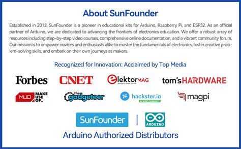 sunfounder 3 in 1 ultimate starter kit with original arduino uno r4