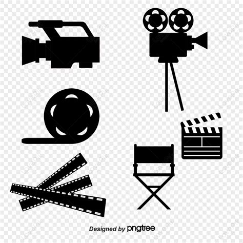 벡터 카메라 일러스트영화촬영 Png 일러스트 무료 다운로드 Lovepik