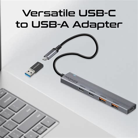 Multi Port 10gbps Usb C Data Hub Promate Technologies