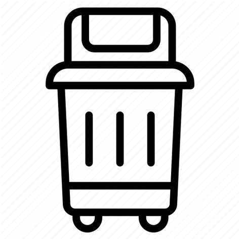 Garbage Delete Recycle Dustbin Remove Can Rubbish Icon Download On Iconfinder