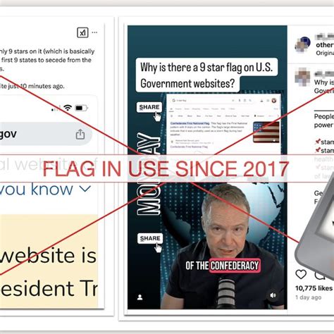Politifact Flag On Government Websites Not Trumps Nod To The