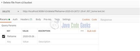 Spring Boot And Aws S3 Delete File Java Code Geeks
