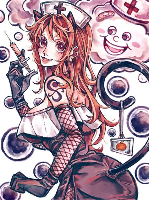 Nami And Zeus One Piece Drawn By Fura Mingo Danbooru