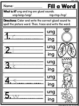 Level 1 Unit 7 Word Work By Miss Kelly S Classroom TPT
