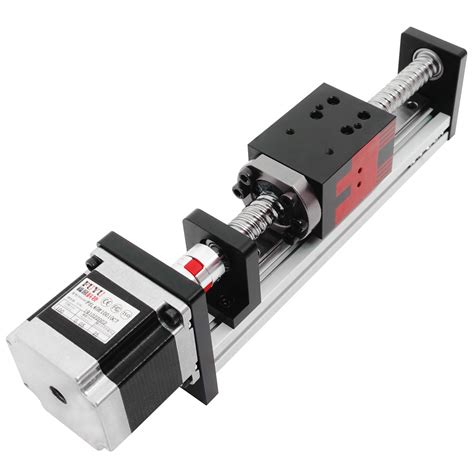 Business CNC Linear Guide Rail Slide Stage Actuator Ball Screw Motion Table Nema Motor