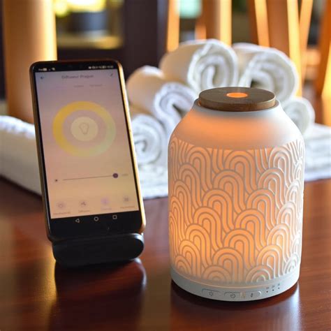 Smart Diffuser Praag 120ml Keramiek And Wifi