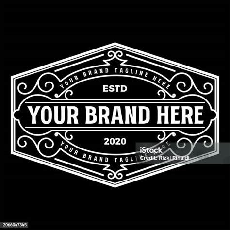 육각형 포도 수확 테두리 프레임 로얄 크라운 배지 상징 우표 상표 디자인 벡터 개척시대의 서부에 대한 스톡 벡터 아트 및 기타