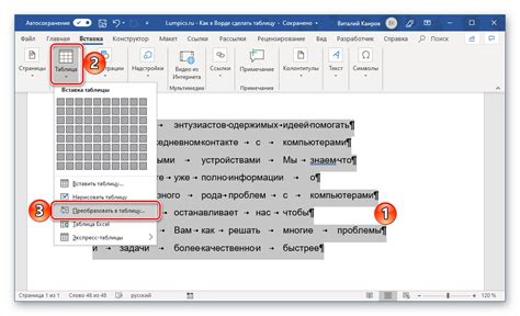 Способы вставки таблиц в документ Word Word и Excel помощь в работе