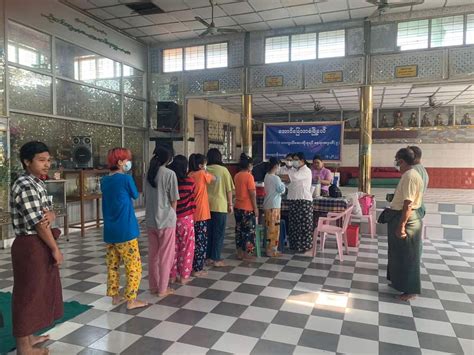 အောင်မြေသာစံမြို့နယ်တွင် အသက် ၁၅ နှစ်နှင့် ၁၈ နှစ်ကြားရှိ ပြည်သူများအား