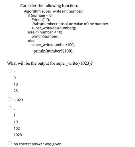 solved consider this function declaration void quiz int i