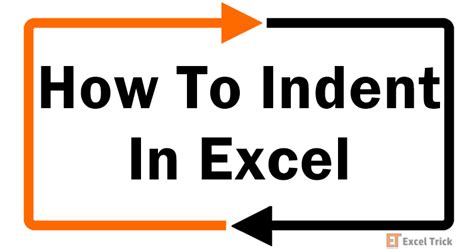 How To Indent In Excel Easy Ways Shortcut