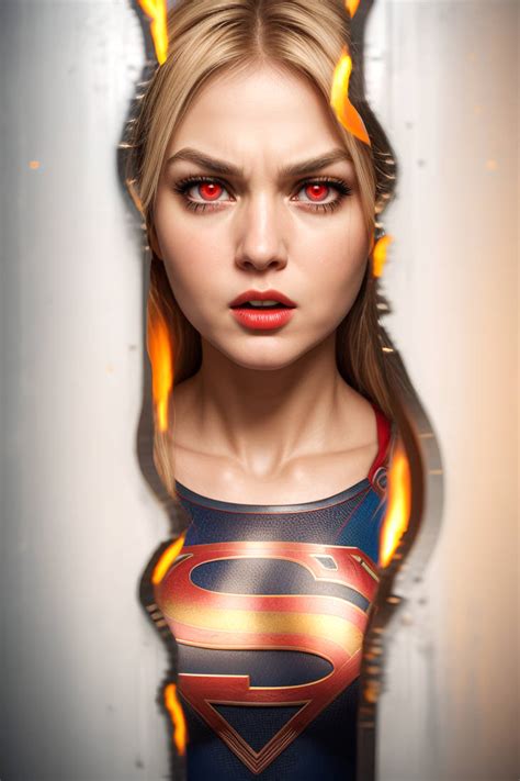 Supergirl Has Used Her Heat Vision By Comingfromouterspace On Deviantart