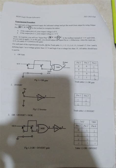 Exp 1 Basic Logic Functions Qbiectives In This