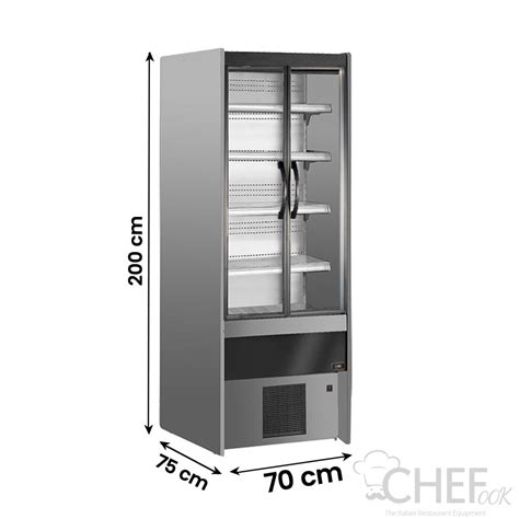 Chioggia Multideck Display Fridge With Hinged Doors For Deli Meats