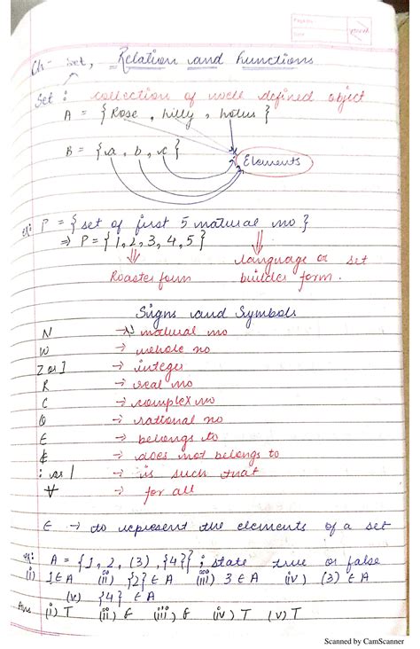 SOLUTION Relation And Functions Studypool