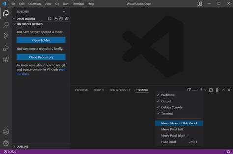 Console Location Is Not Window Dependent Issue Microsoft Vscode Github