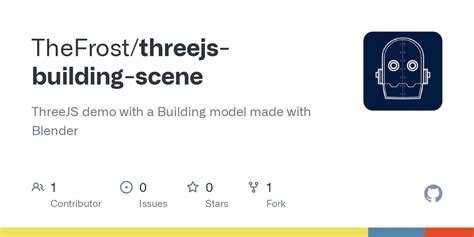 Github Thefrostthreejs Building Scene Threejs Demo With A Building