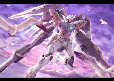 Wing Gundam Zero Gundam And 1 More Drawn By Noriarara105 Danbooru