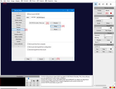 Sky Simulator Setup Instructions