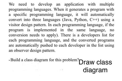 Solved We Need To Develop An Application With Multiple