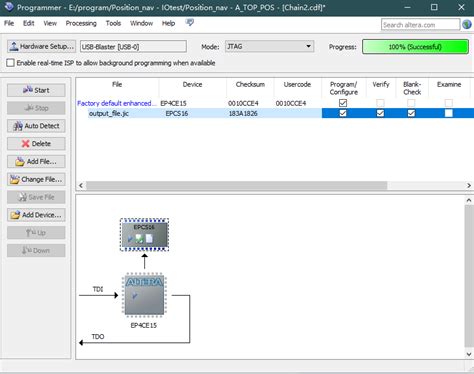 Burn Flash Epcs16 Successfully But The Fpga Ep4ce15 Does Not Start