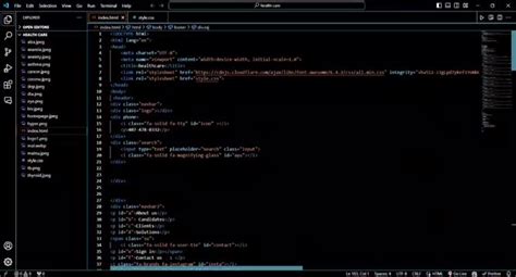 Ayush Shukla On Linkedin Codsoft Webdevelopment Internship Vscode