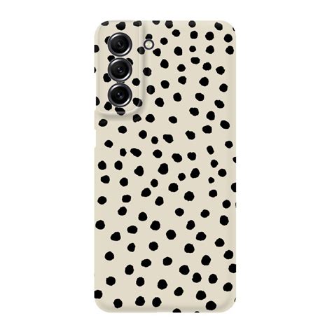 Etui beżowe matowe z nadrukiem Samsung Galaxy S Kropki boho PieceofCase Sklep EMPIK COM