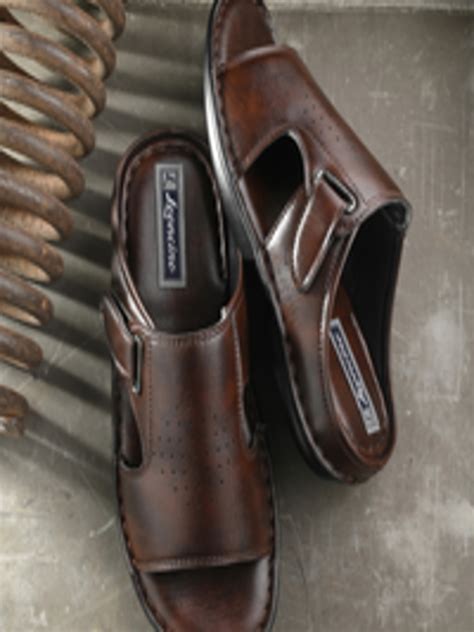 Buy Leoncino Men Perforated Comfort Sandals Sandals For Men Myntra