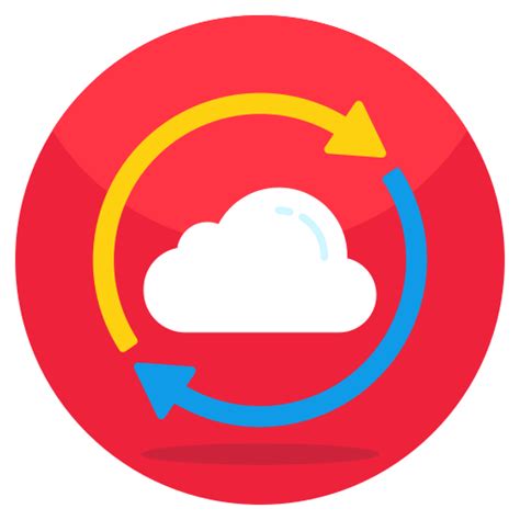 Cloud Computing Generic Color Fill Icon
