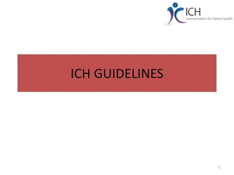 Ich Qsem Guidelines Pptx Pharmaceutical Industry Industries
