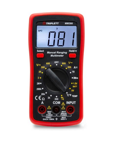 Digital Multimeter Dmm Electrical Multimeters — Triplett Test Equipment And Tools