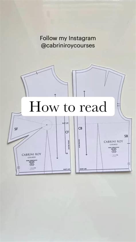 How To Read Pattern Fashion Pattern Guide Fashion Pattern Reading Pattern Construction Artofit