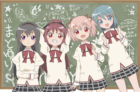 Yuru Yuri X Puella Magi Madoka Magica Puella Magi Madoka Magica