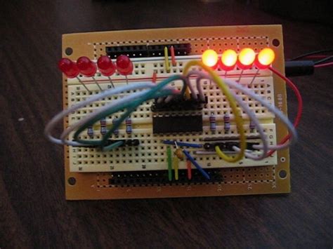 stupid led tricks with a 74hc595 exhibition arduino forum