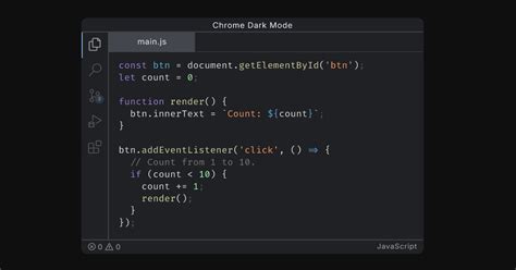 Chrome Dark Mode By Abraham Vs Code Themes