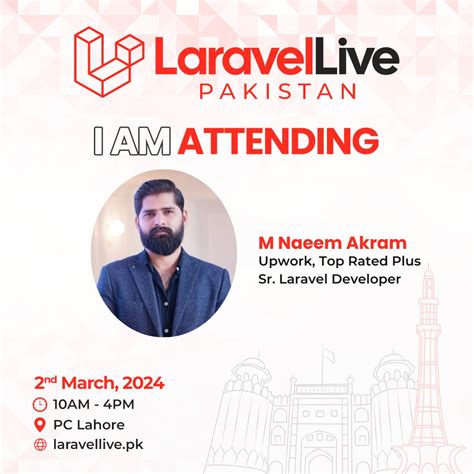 Muhammad Naeem Akram On Linkedin Laravellivepakistan Pakistan