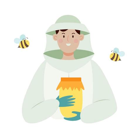 Bee Keeper Vector Art Icons And Graphics For Free Download