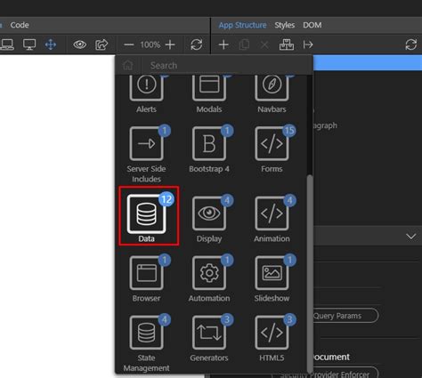 Wappler Documentation Working With Json Data