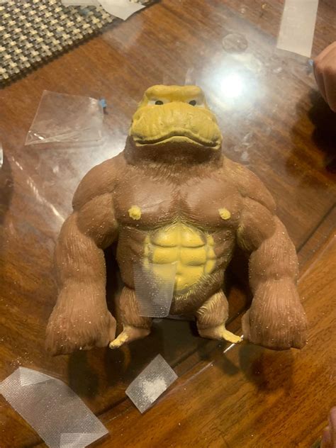 Jgpye Squishy Gorilla Monkey Toy Anime Figurine Latex