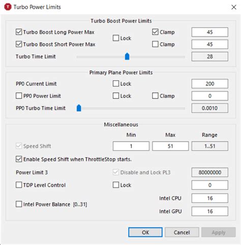 ThrottleStop Setting TechPowerUp Forums