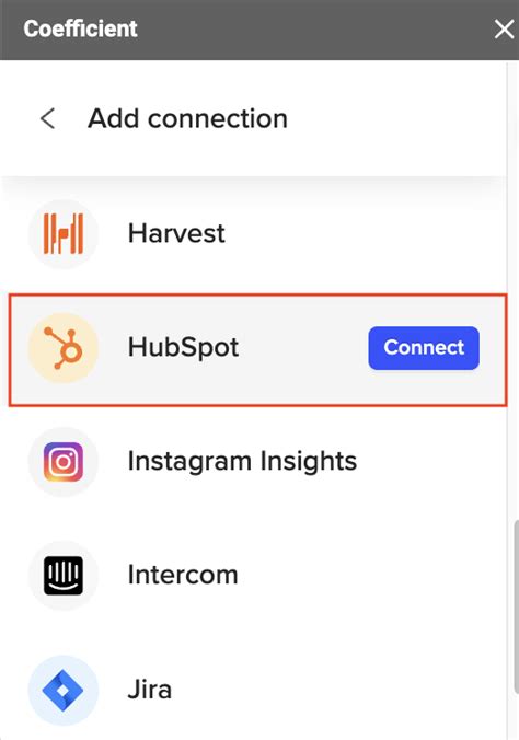 hubspot coefficient