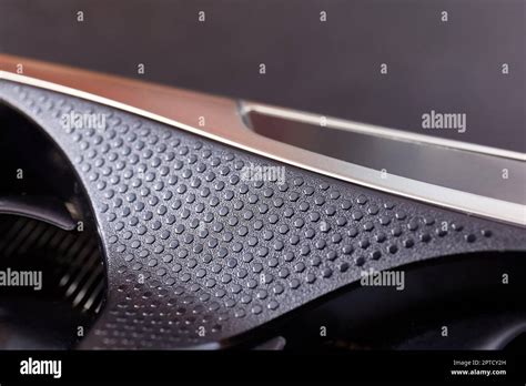 Graphics Card Heatsink Detail Computer Hardware Upgrade Component Edge Of The Gpu Cooling