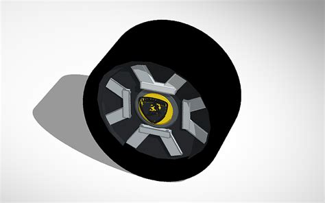 3d Design Lamborghini Urus Weel Tinkercad