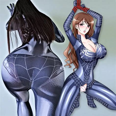 Onlyfans Underwear Sexy Lingerie Cosplay Anime Spider Bodysuit Allure