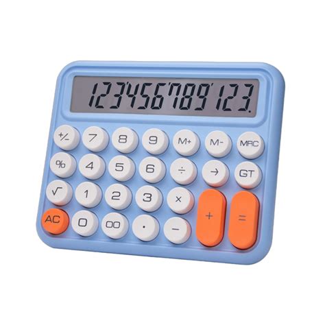Mechanical Switch Calculator Digit Large LCD Display And Mechanical Buttons Walmart Com