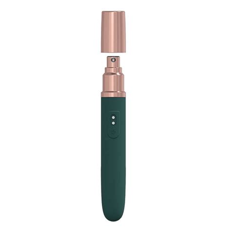 Traveler Lube Dispenser And Vibrator Wild Flower