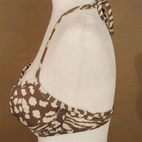 Victorias Secret Cream And Cocoa String Bikini Gem