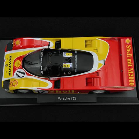 Porsche 962c N° 17 2nd 24h Le Mans 1988 Porsche Ag Shell 118 Norev 187413