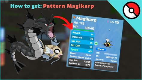 How To Get Pattern Magikarp In Pbf For Free Pokemon Brick Bronze