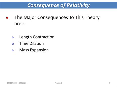L1718lorentz Transformationlength Contraction And Time Dilationpdf